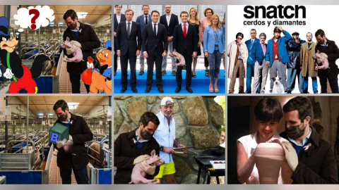 Los memes más descacharrantes con la foto de Pablo Casado acariciando a ...