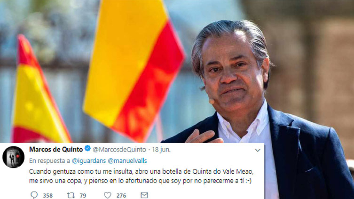 "Repugnante ser donde los haya": el comentario machista de Marcos de ...