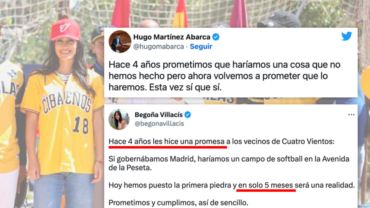 "Jactarse de tardar cuatro años en poner la primera piedra. Sólo en ...