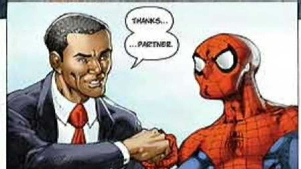 Spiderman, aliado de Obama | Público