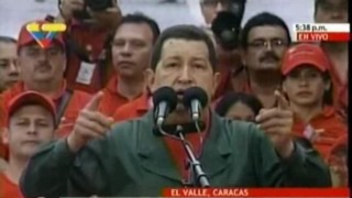 Chávez dice que detrás de las acusaciones de la Audiencia Nacional está ...