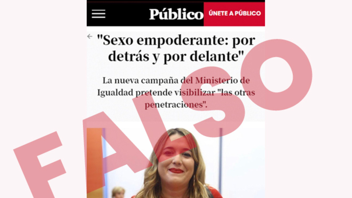'Público' desmiente haber informado sobre una campaña de Igualdad bajo ...