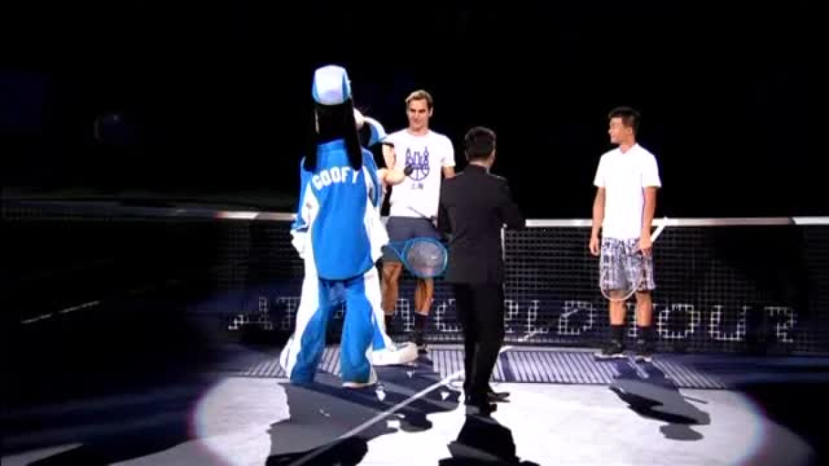Federer y Mickey Mouse, protagonistas en el Kids Day de Shanghai | Público