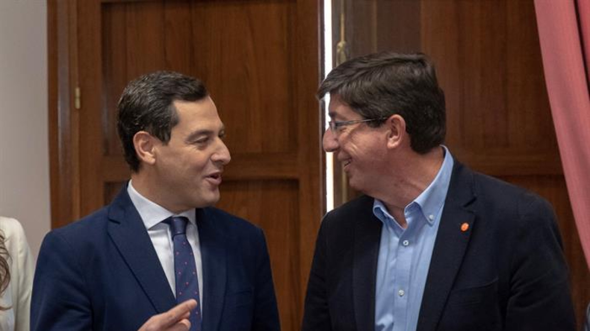 Marín da por cerrado el nuevo gobierno de Andalucía con PP y Vox | Público