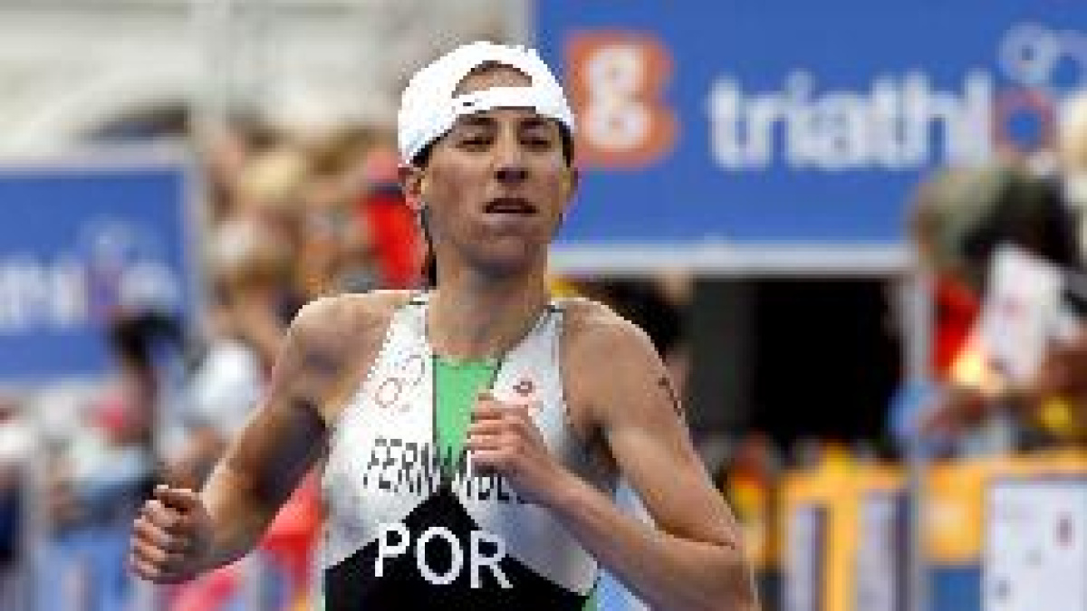 La portuguesa Vanessa Fernandes, campeona de Europa por quinta vez ...