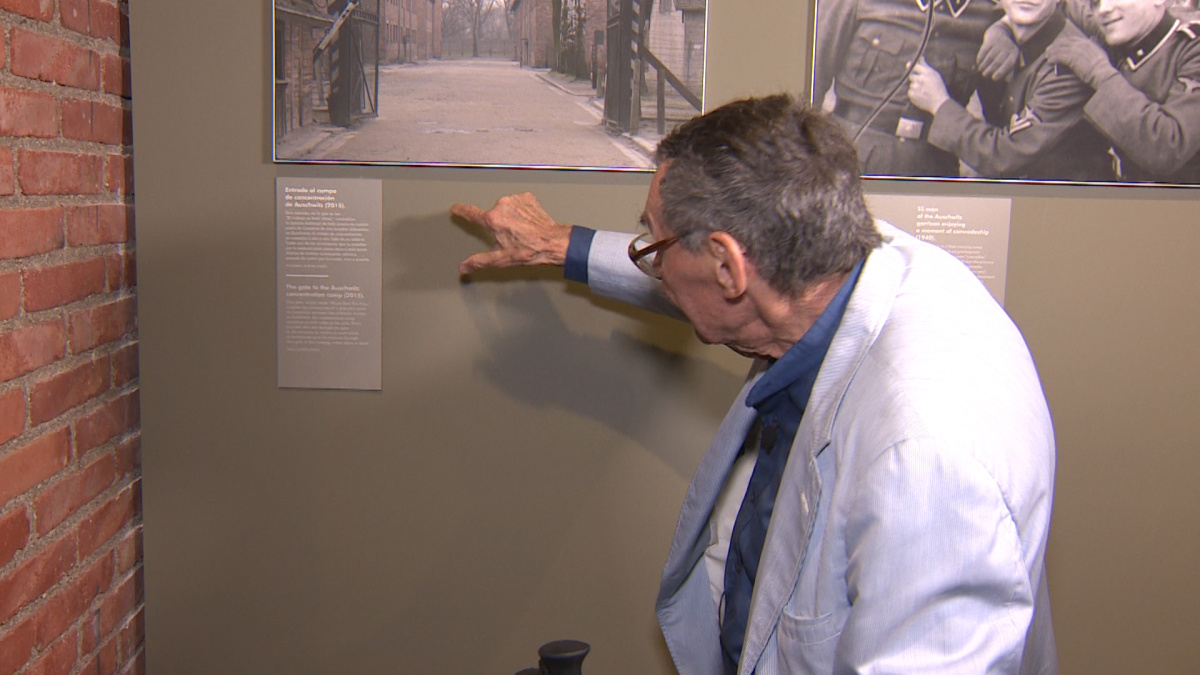 Superviviente del Holocausto, visita 'Auschwitz. No hace mucho. No muy ...