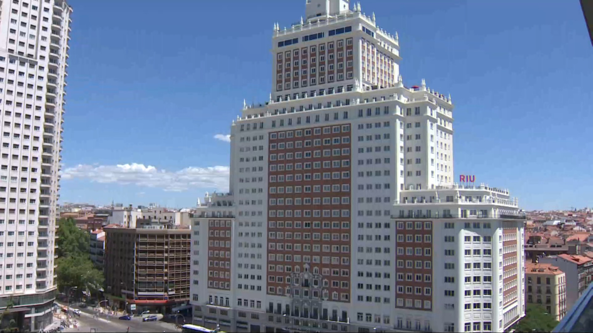 Vista aérea de edificios emblemáticos de Madrid | Público