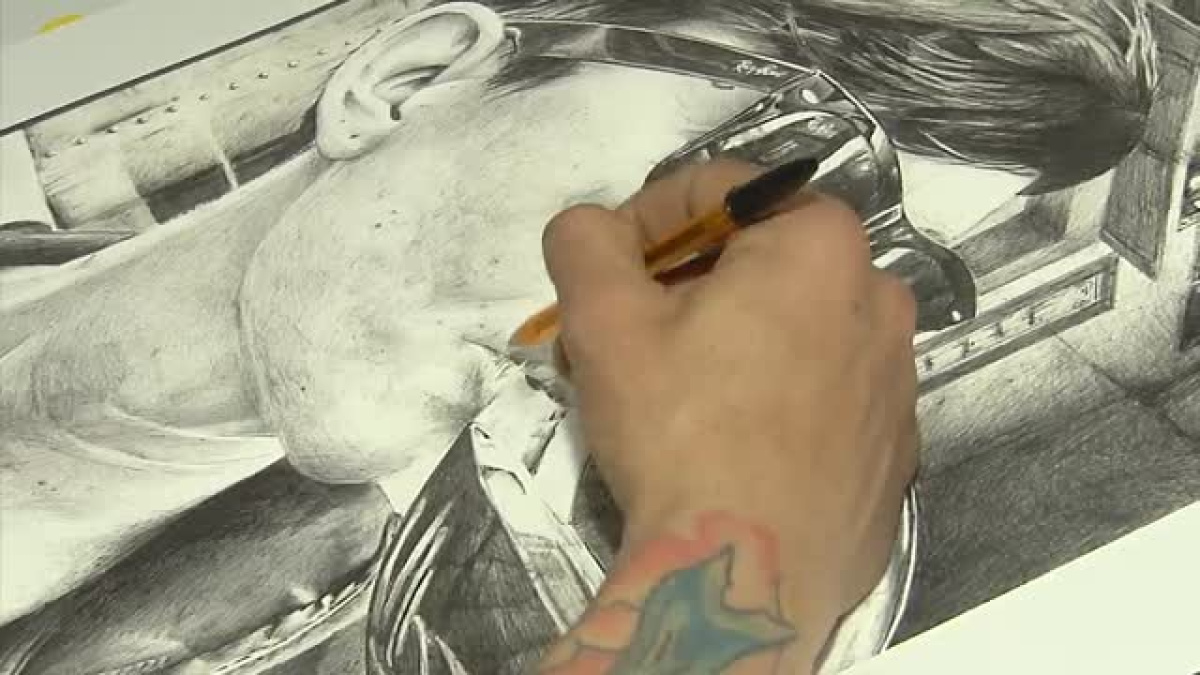 Un artista gallego triunfa con sus espectaculares dibujos elaborados a ...