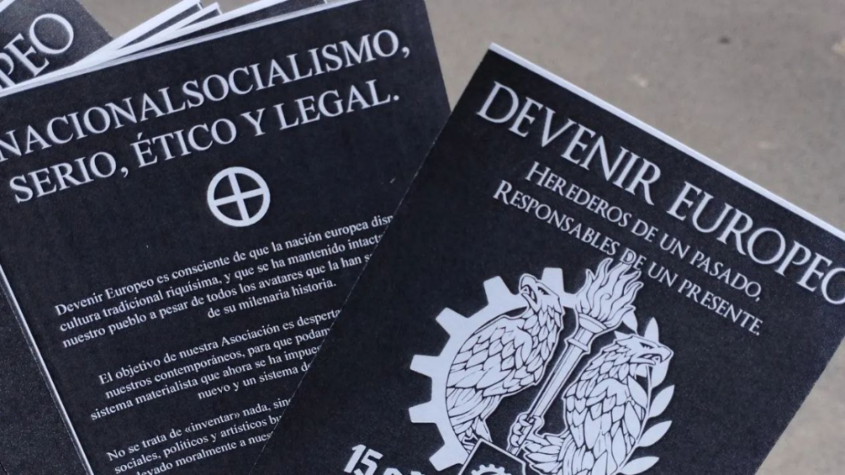 El grupo nazi que Interior no ilegaliza fue identificado por la Policía ...