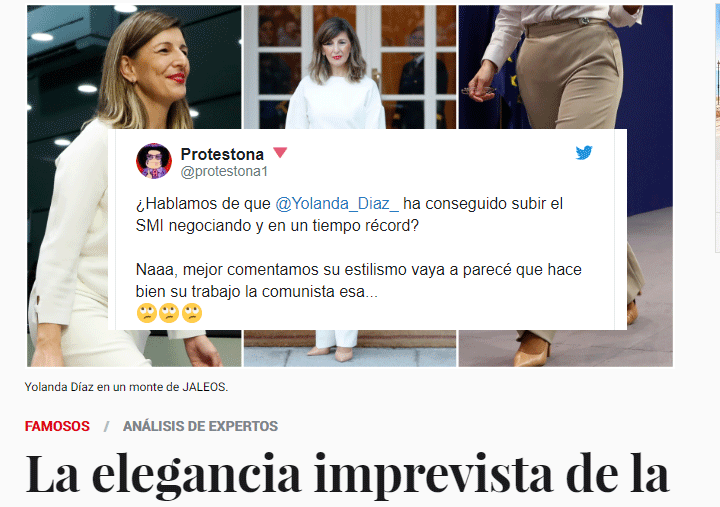 Cómo unir clasismo y machismo en un solo titular: la noticia de 'El ...